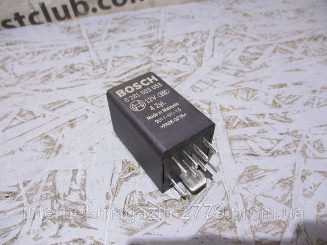 Купить Реле свічок розжарювання 2.2 DID (рестайлінг) Bosch 0281003053 ...