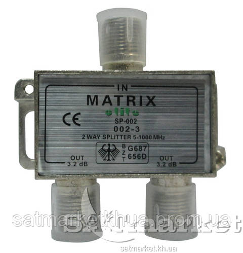 Splitter 2-WAY MATRIX SP-002, ціна 52 грн - Prom.ua (ID#1552413138)