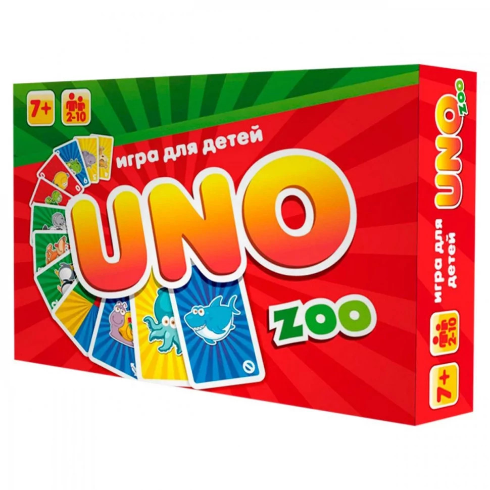 Карти Уно zoo, цена 69 грн — Prom.ua (ID#723570020)