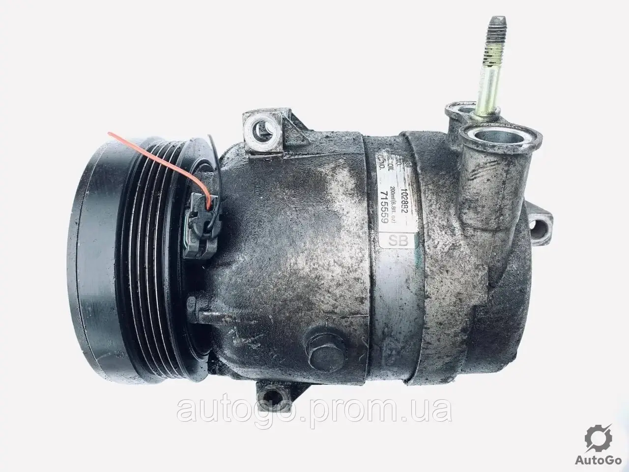 Компрессор Кондиционера Chevrolet Aveo Daewoo Lanos 715559 Б/У — Купить ...