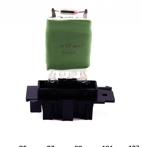 Реостат печки (резистор, регулятор/ 5 контактов) Citroen Jumper/Fiat ...