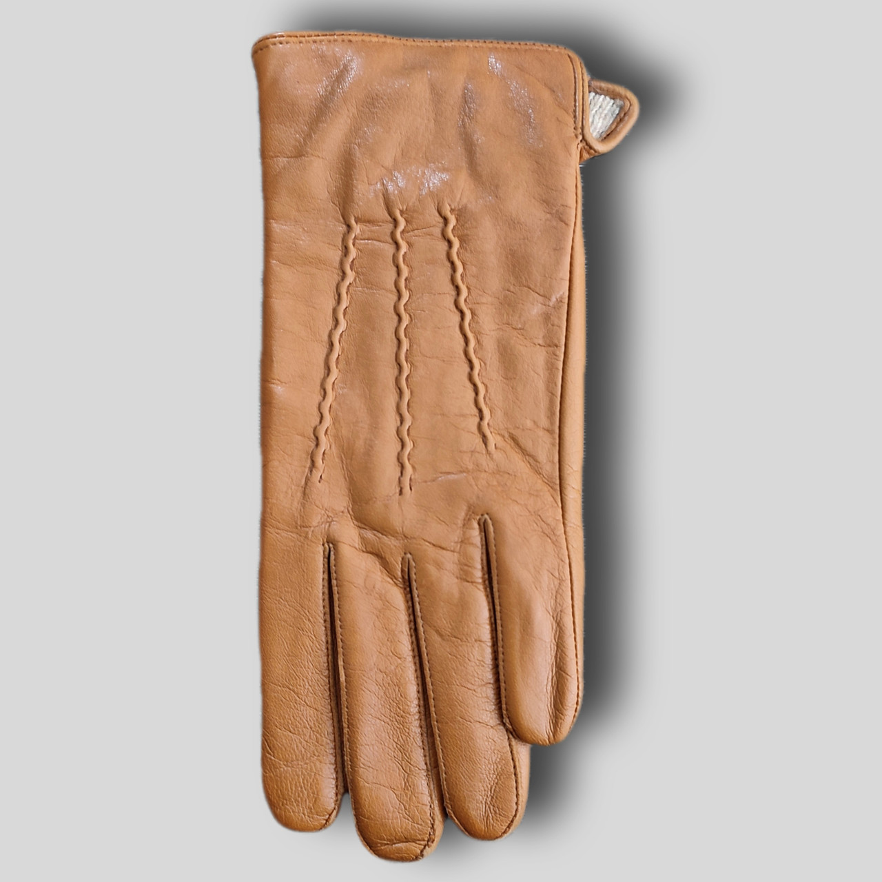 Мужские Кожаные Рыжие Перчатки (лайка) на Шерсти — Купить Недорого на ...