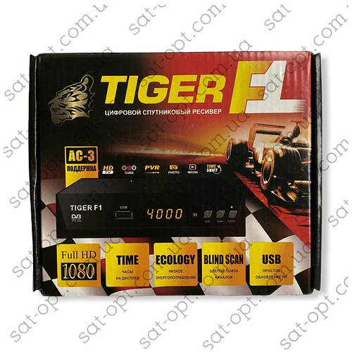 Спутниковый ресивер (тюнер) TIGER F1 HD + прошивка (ID#1003649917 ...