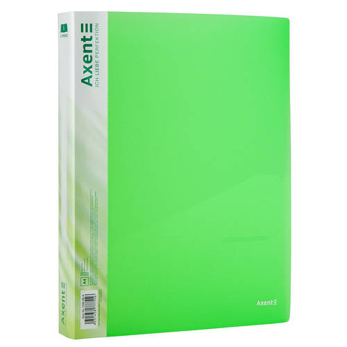 Папка на 4-х кольцах Axent 1208-26-A, А4, 35 мм, зеленая, цена: 108.20 ₴, купить на Prom.ua