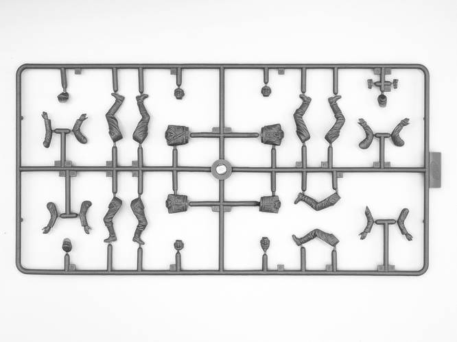 Пластикова модель 1/35 ICM 35642 німецькі водії (1939-1945) (4 фігури ...