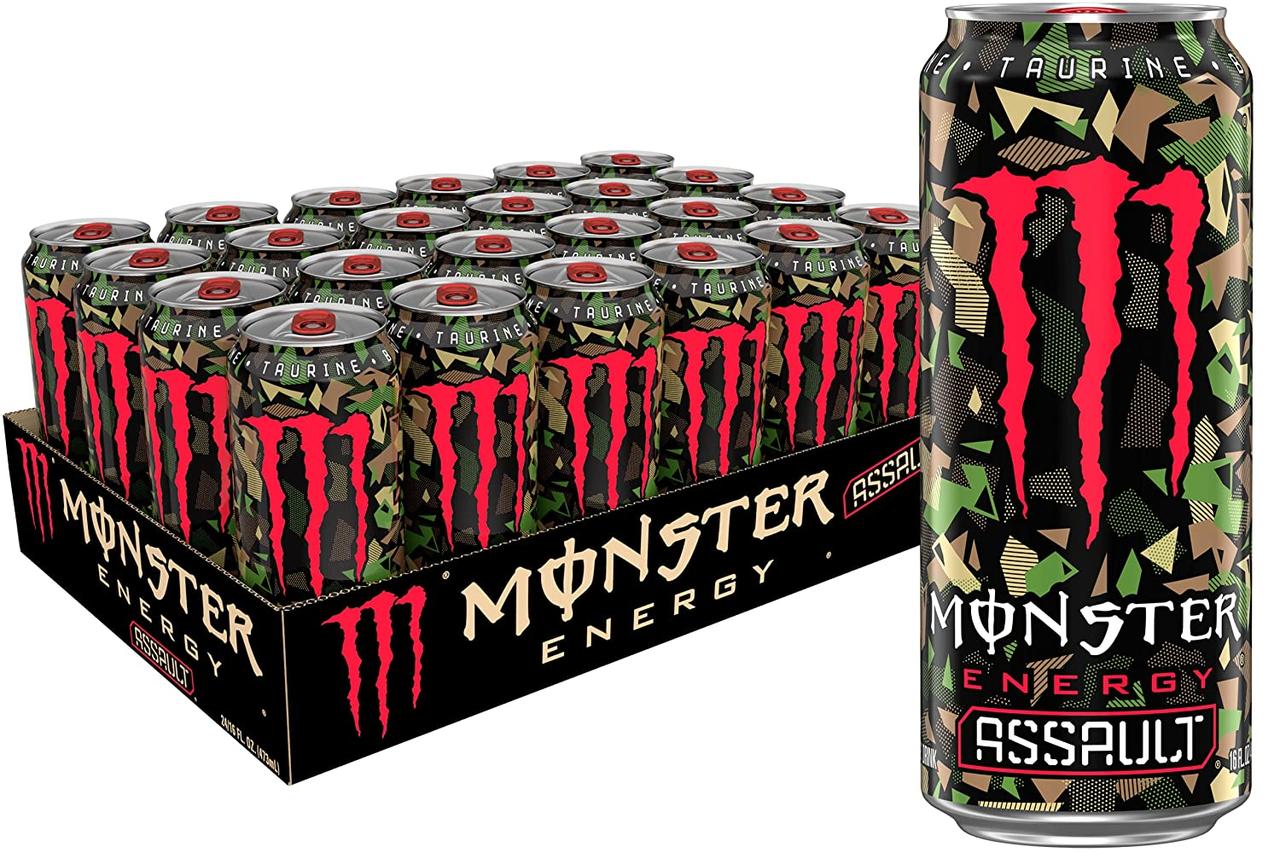 Энергетик Monster Energy Assault 500 ml (ID#1557082639), цена: 139 ...