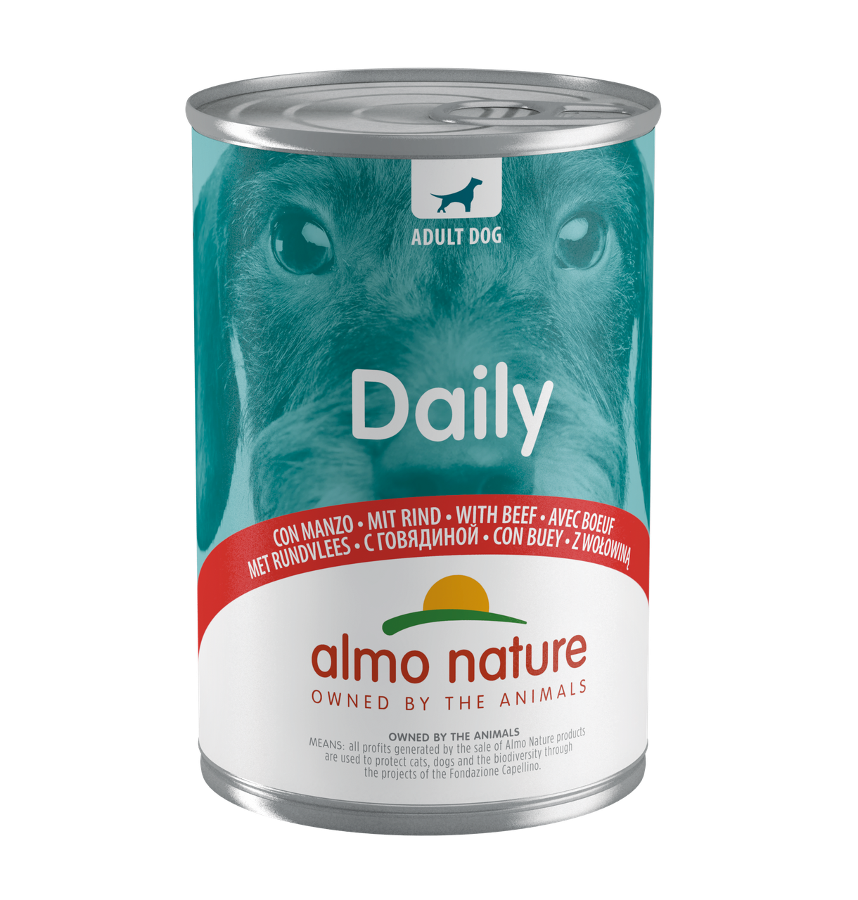 Влажный корм для собак Almo Nature Daily Dog ADULT BEEF говядина 400 г ...