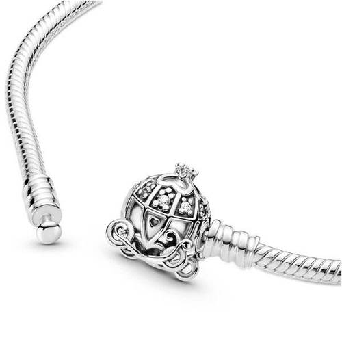 Купить Пандора Браслет с застежкой Карета-Тыква для Золушки (17 см ...
