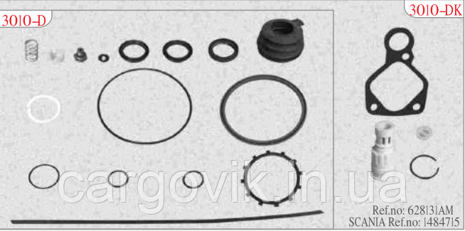 Купить Ремкомплект ПГУ SCANIA 4, 1484715, 625359АМ, 1367453, цена 1220 ...