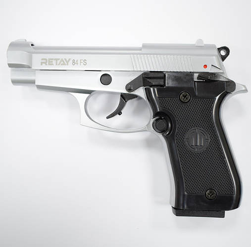 Купить Пистолет стартовый Retay 84FS. Цвет - ХРОМ, цена 2960 грн — Prom ...