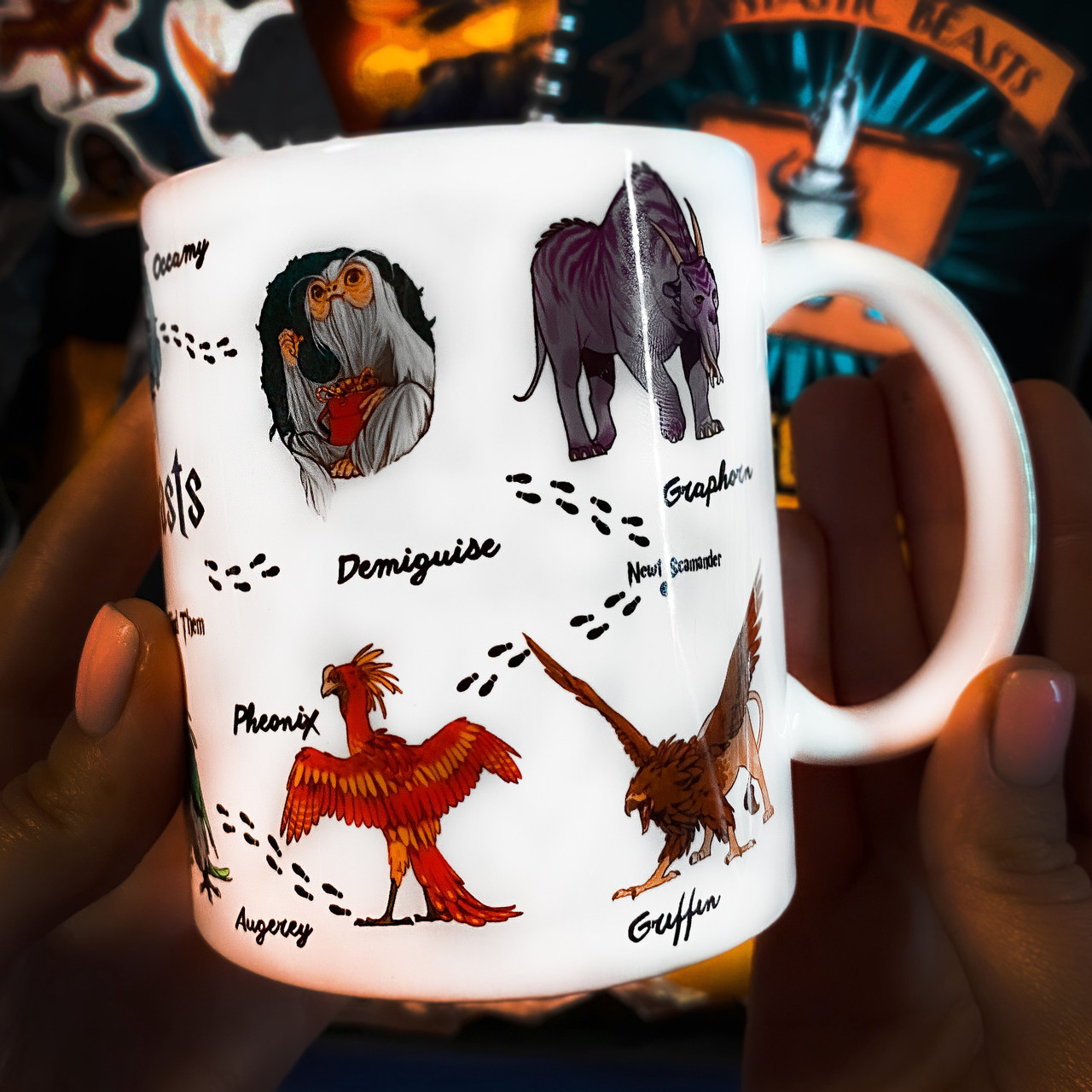 Купить•Чашка • Гарри Поттер•Фантастические животные• Чашки •в Киевее