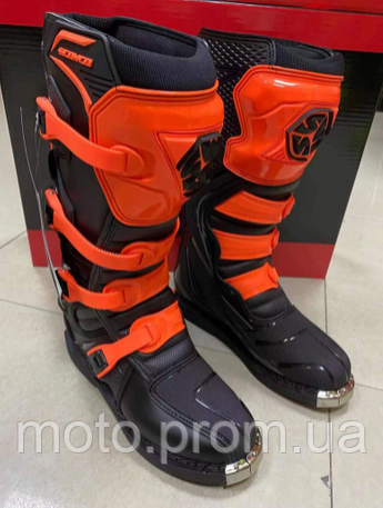 Мотоботинки SCOYCO MBM006 Cross Orange, цена 5740 грн — Prom.ua (ID ...