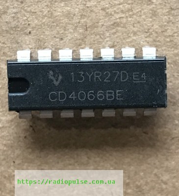 Микросхема 4066BP ( CD4066BE , HEF4066BP , HCF4066BE ) (ID#1342593147 ...