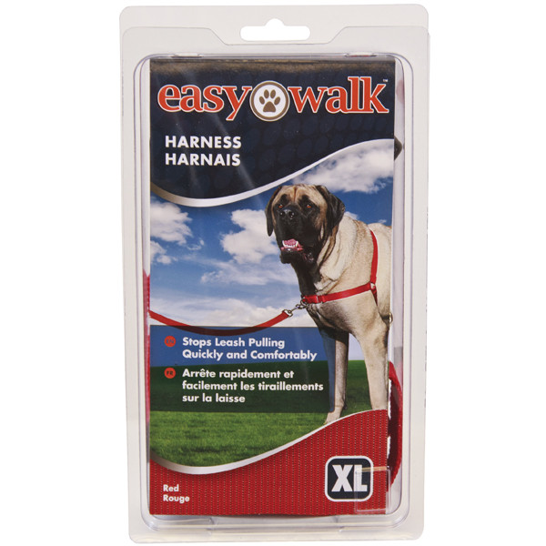Premier Easy Walk ЛЕГКАЯ ПРОГУЛКА антирывок шлея для собак Красный XL ...