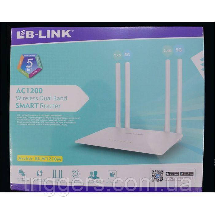 Роутер LB-Link BL-W1210M Wi-fi (866Мбит), цена — Prom.ua (ID#1561743190)