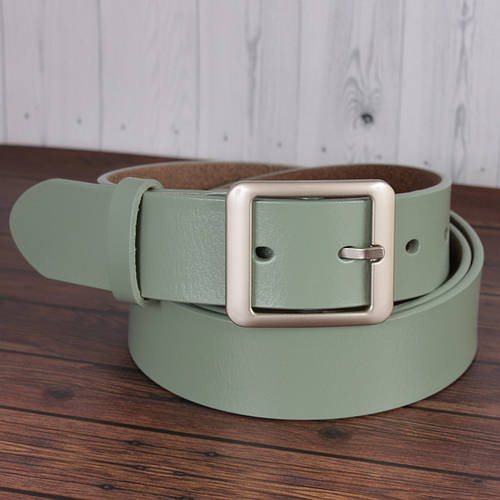 Купить Стильный женский ремень из натуральной кожи с глянцевой ...