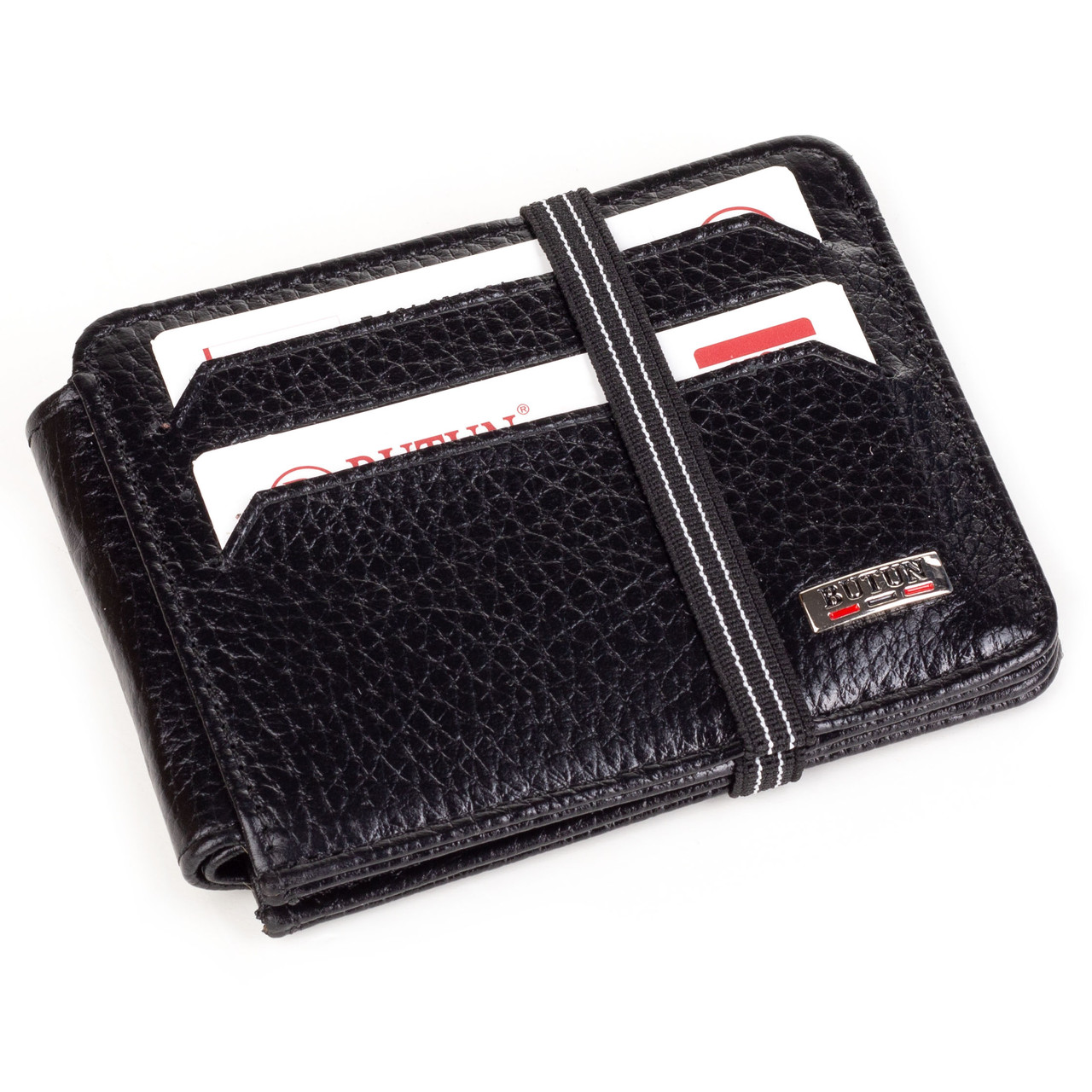 Кошелек-кредитница Butun 121-004-001 Кожаный Черный — Купить на BIGL.UA ...
