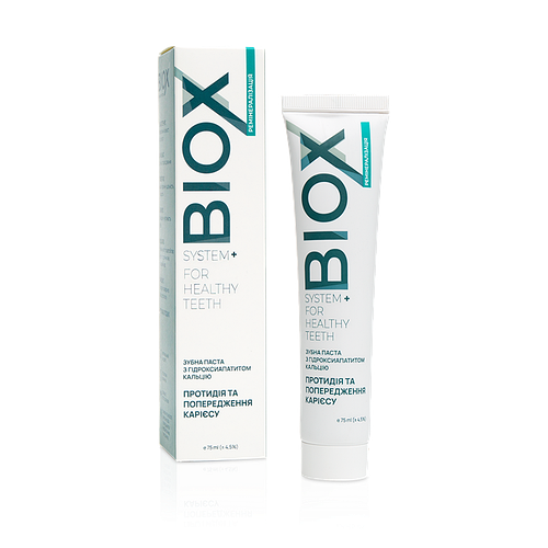 Зубна паста Biox з гідроксиапатит кальцію 75 мл | Зубна паста Biox ...