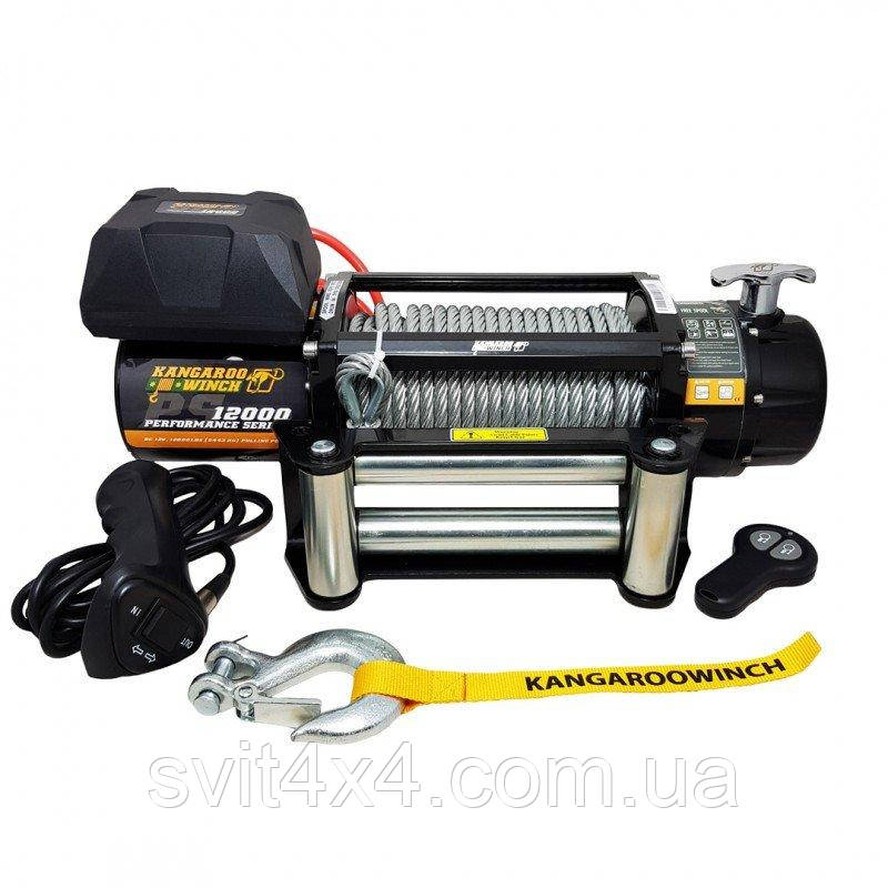 Автомобильная Лебедка KangarooWinch 12000 Perfomance Series 24В ...
