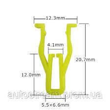 Крепление внутренней отделки салона (панель приборов - торпеда) Honda ...