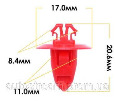 Крепление молдинга крыла, арки крыла Toyota 4Runner, Fortuner, Hilux ...
