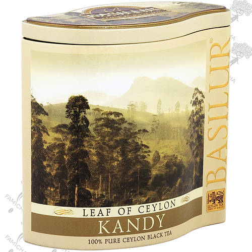 Купить Черный чай Канди, Лист Цейлона, Basilur, 100г, цена 283 ₴ — Prom ...