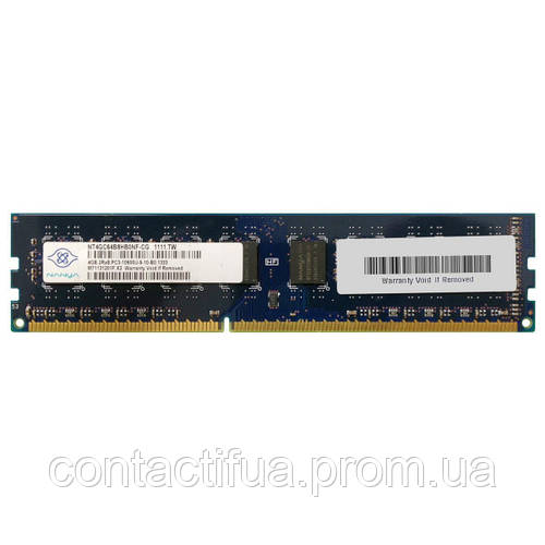 Оперативна пам'ять Nanya DDR3 4Gb 1333MHz PC3-10600 (NT4GC64B8HB0NF-CG) (ID#1543230722), цена ...