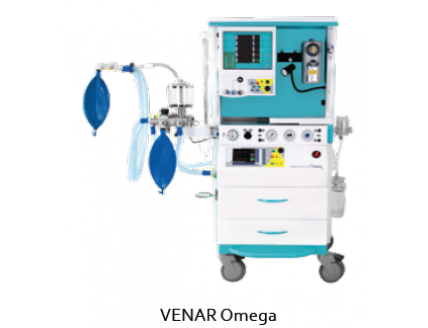 Наркозно-дыхательный аппарат VENAR OMEGA Screen, Chirana модульный ...