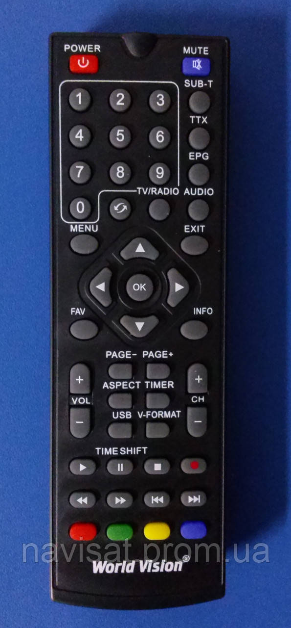 Пульт для ресивера Т2 World Vision T36 / T56 / T126/Т59: продажа, цена, гарантия,сервис,доставка ...