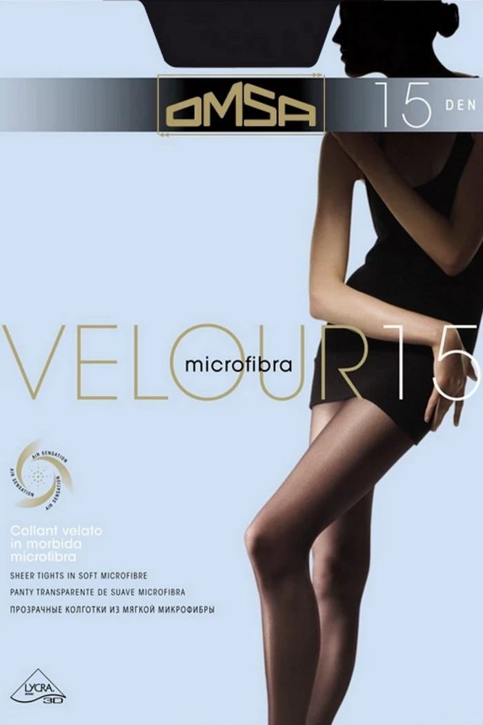 Купити КОЛОТКИ ВЕЛЮВАЛЬНІ OMSA VELOUR 15 DEN, ціна 181 ₴ - Prom.ua (ID# 1565724335)