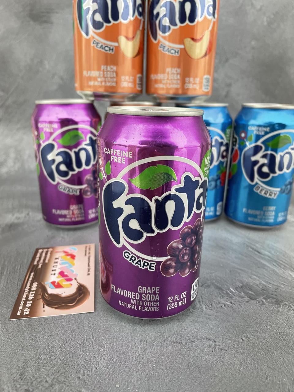 Купить Fanta USA Grape 355ml, цена 58 грн — Prom.ua (ID#1037364703)