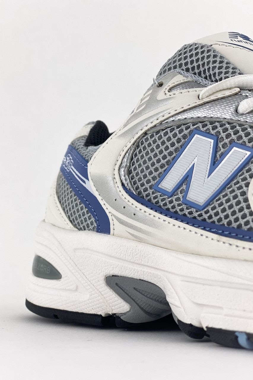 Женские кроссовки New Balance 530 Grey White Blue, кроссовки нью беленс ...