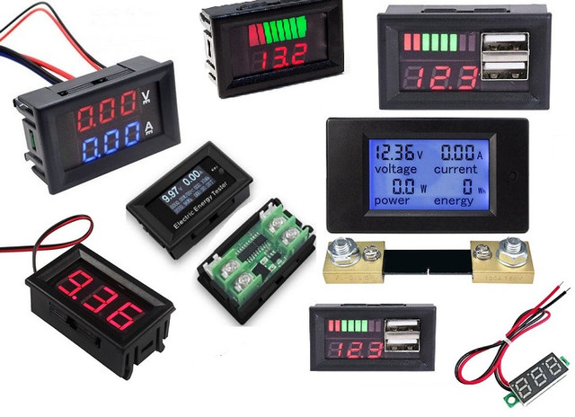 Вольтметри і Амперметри постійного струму DC в Шептицького від компанії ...