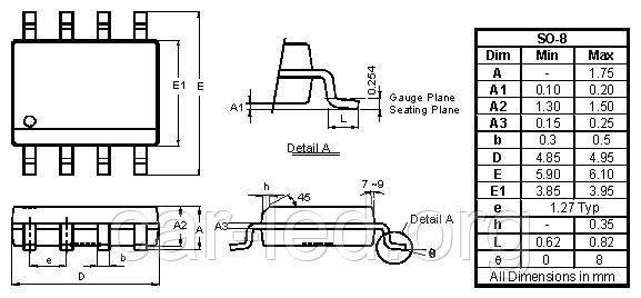 LM358 (so8-SMD) Операційні підсилювачі Dual Low Power (ID#261474969), цена: 11.20 ₴, купить на ...