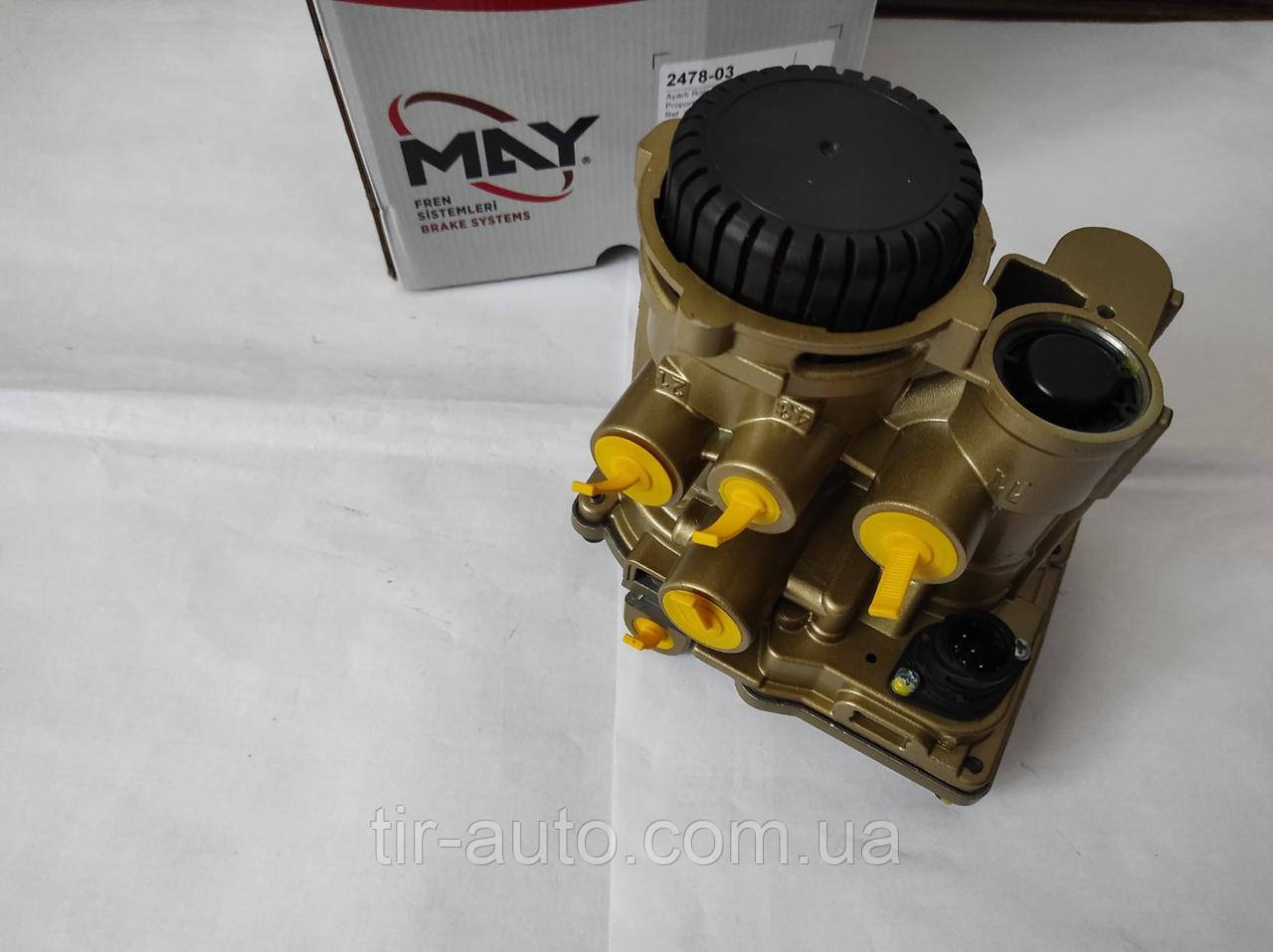 Купить Кран управления тормозами прицепа Ман Мерседес Даф Ивеко (Wabco ...