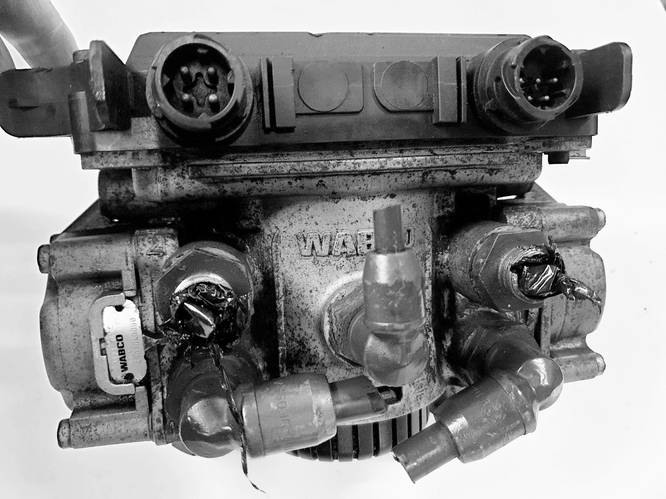 Купить Кран модулятор управления EBS Iveco Stralis 41211414 wabco ...