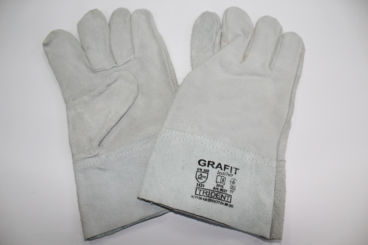 Рукавички Спилкові Зварювальні Замшеві ( Спилк, Замш ) — Купити ...