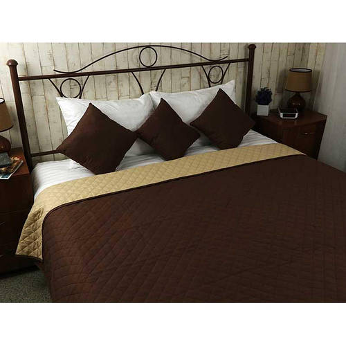 Купить Покрывало Руно Chocolate евро 220x240 см микрофибра/силикон ...