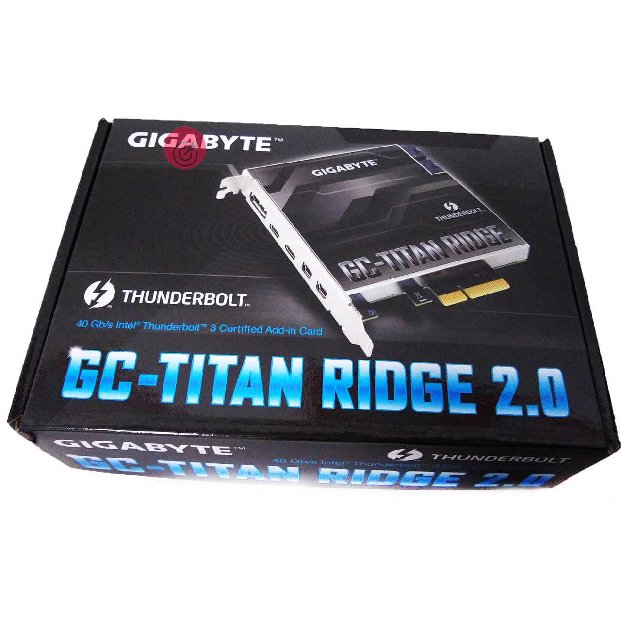 Карта контроллера Thunderbolt Gigabyte GC-Titan Ridge 2.0 (GC-TITAN ...