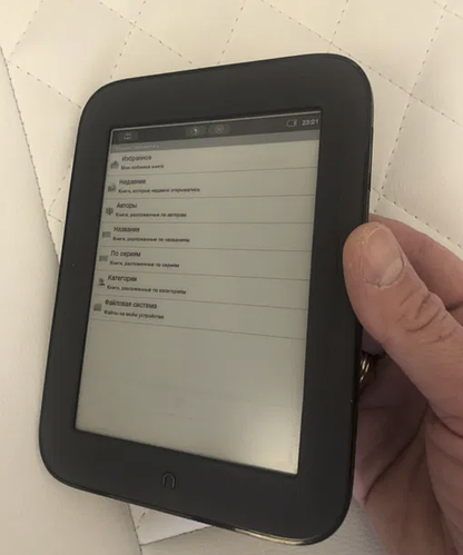 Купить Nook Simple Touch. BNRV300. Все форматы. Русский. Гарантия. От ...
