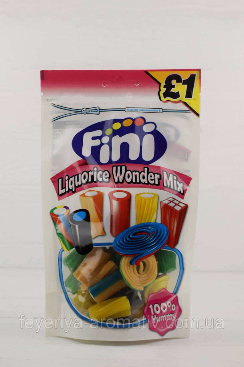 Желейные конфеты Fini Liquorice Wonder Mix 150гр (Испания): продажа ...