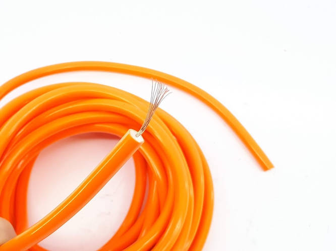 Провод высоковольтный нулевого сопротивления силикон 5м бронепровод ...