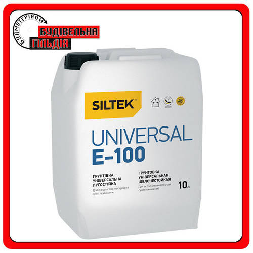 Купити Грунтовка універсальна Siltek Універсальний E-100, 5л, ціна 145 ₴ - Prom.ua (ID# 1570590315)