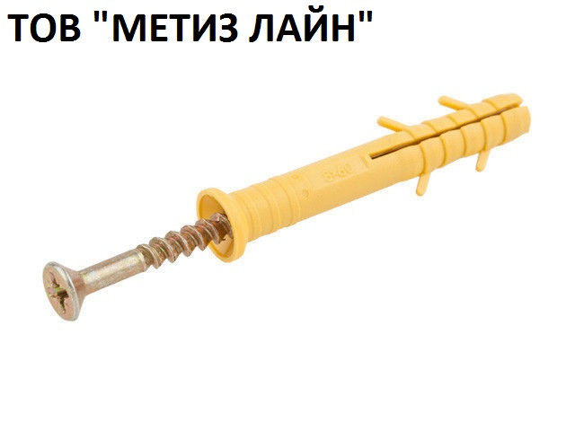 Дюбель швидкого монтажу 6х100 потай (уп.100шт.): продажа, цена в Днепре ...
