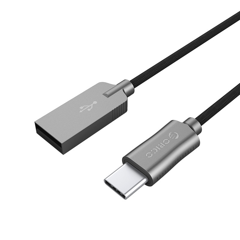 Type C кабель для зарядки и передачи данных Usb шнур в оплетке Orico