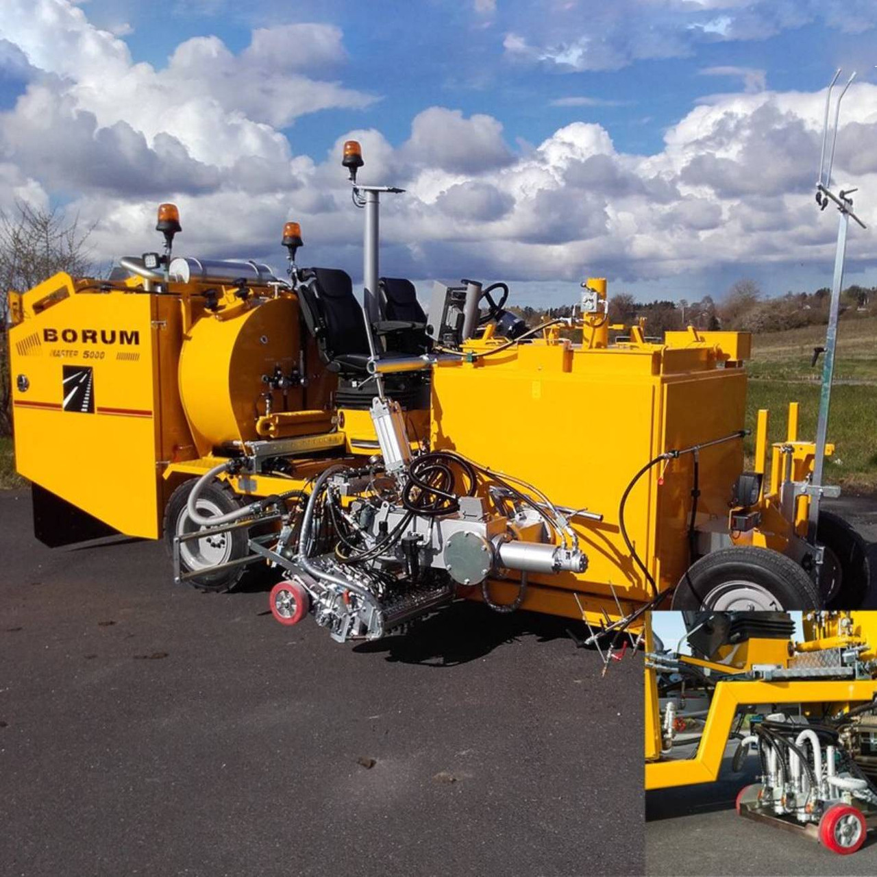 Купить Самоходная машина для разметки Borum Master BM 5000 SP T P, цена — Prom.ua (ID#1571768445)