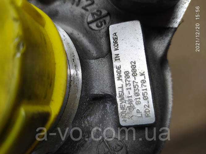 Турбина би-турбо Mazda CX-5 2.2d 2012р sh01-13700 810357-0002 (ID ...