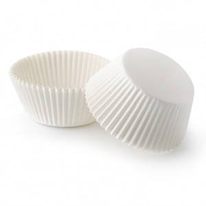 Купить Паперова форма для кексів 7а (50х30) біла (100 шт), цена 39 ...