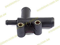 Тройник распределитель системы охлаждения(паравозик) Ланос Lanos 1.5 GM ...