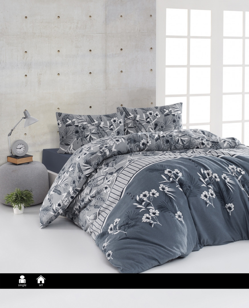 Постільна білизна First Choice Flanel — Burrell Navy Blue - купити за ...